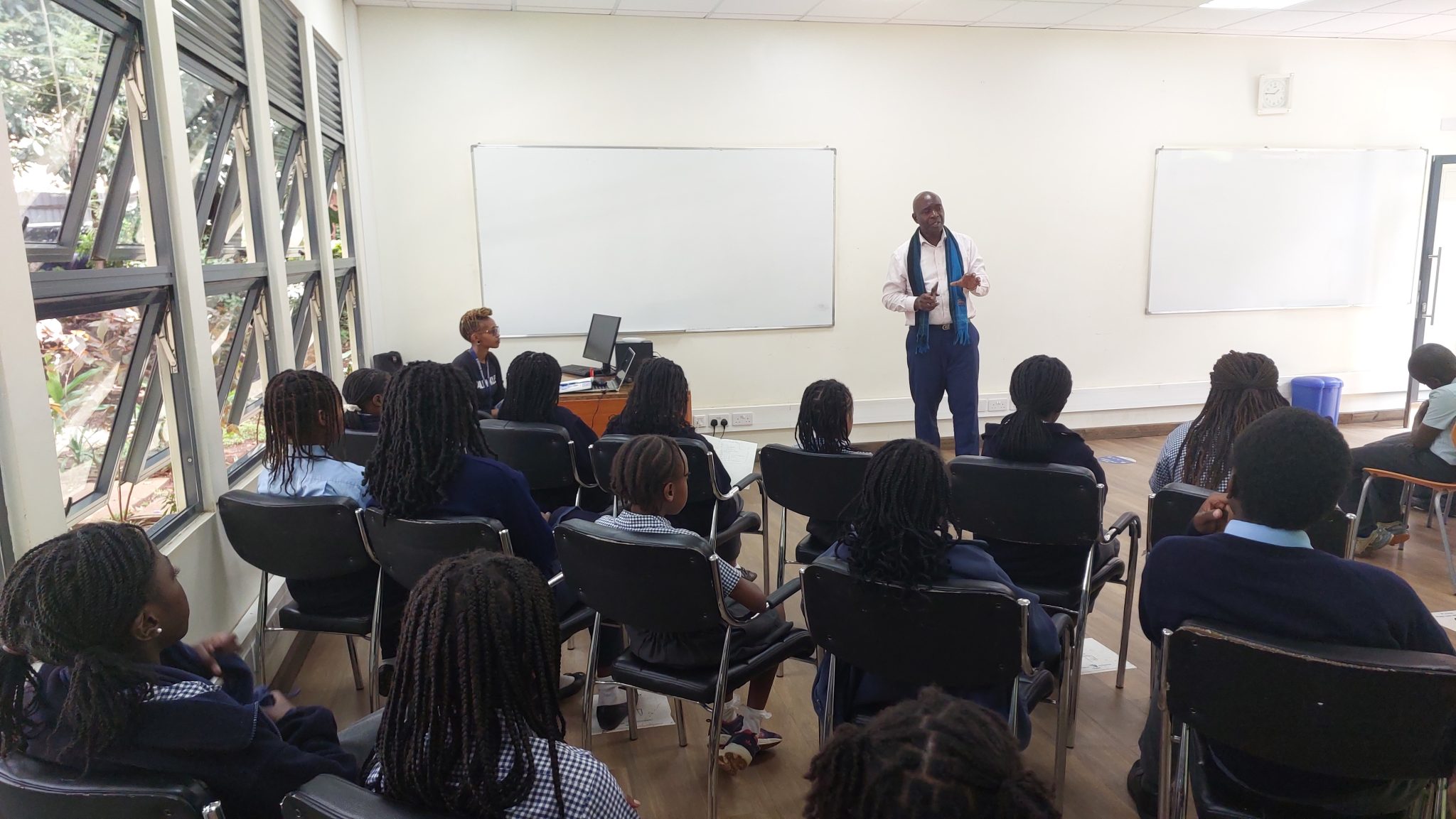 Celebrating CNN Call to Earth Day at Rusinga Schools - Nyika Silika